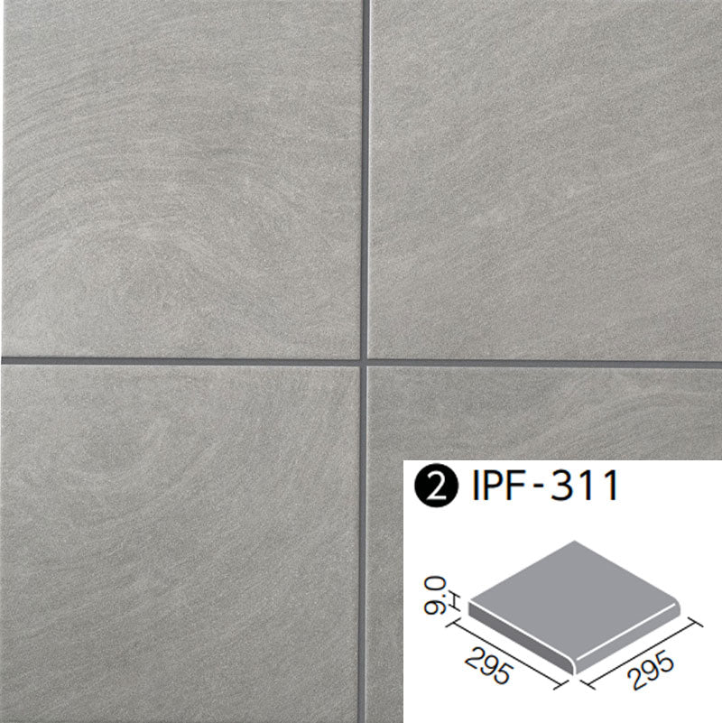 ベスパ 300mm角段鼻 砂岩タイプ（外装床タイル） IPF-311/VSP-SA3[枚] – 建材ネットIII